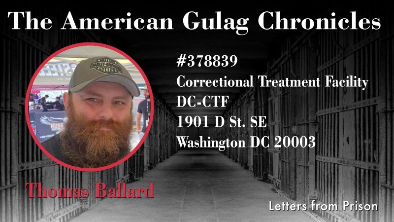 LETTERS FROM PRISON: THOMAS BALLARD 02-23-23 - J6PatriotNews