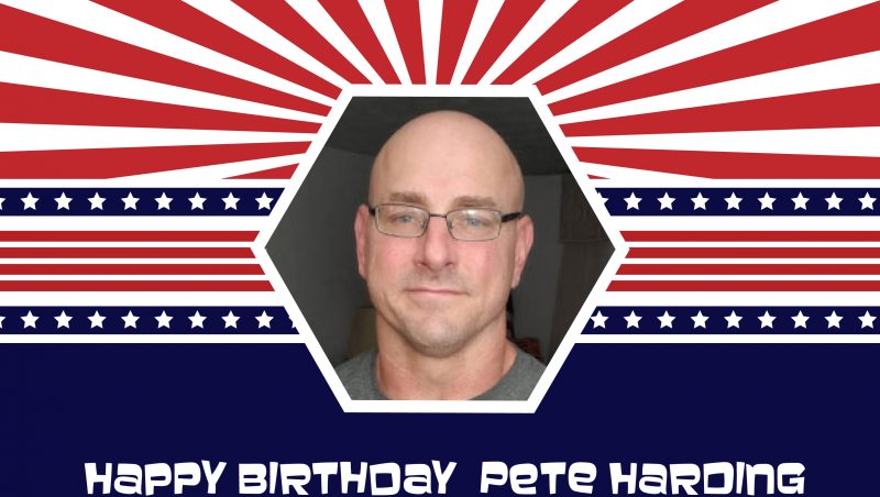 July's Birthdays - Pete Harding - J6PatriotNews