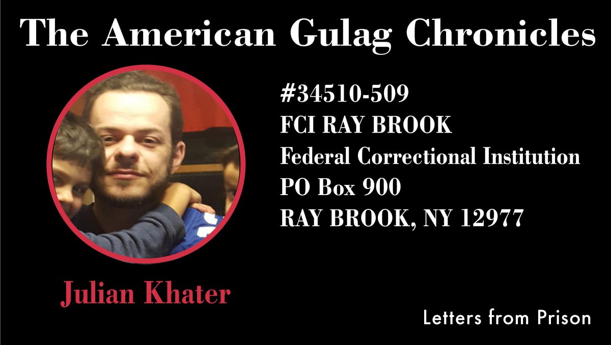 LETTERS FROM PRISON : JULIAN KHATER June 2023 - J6PatriotNews