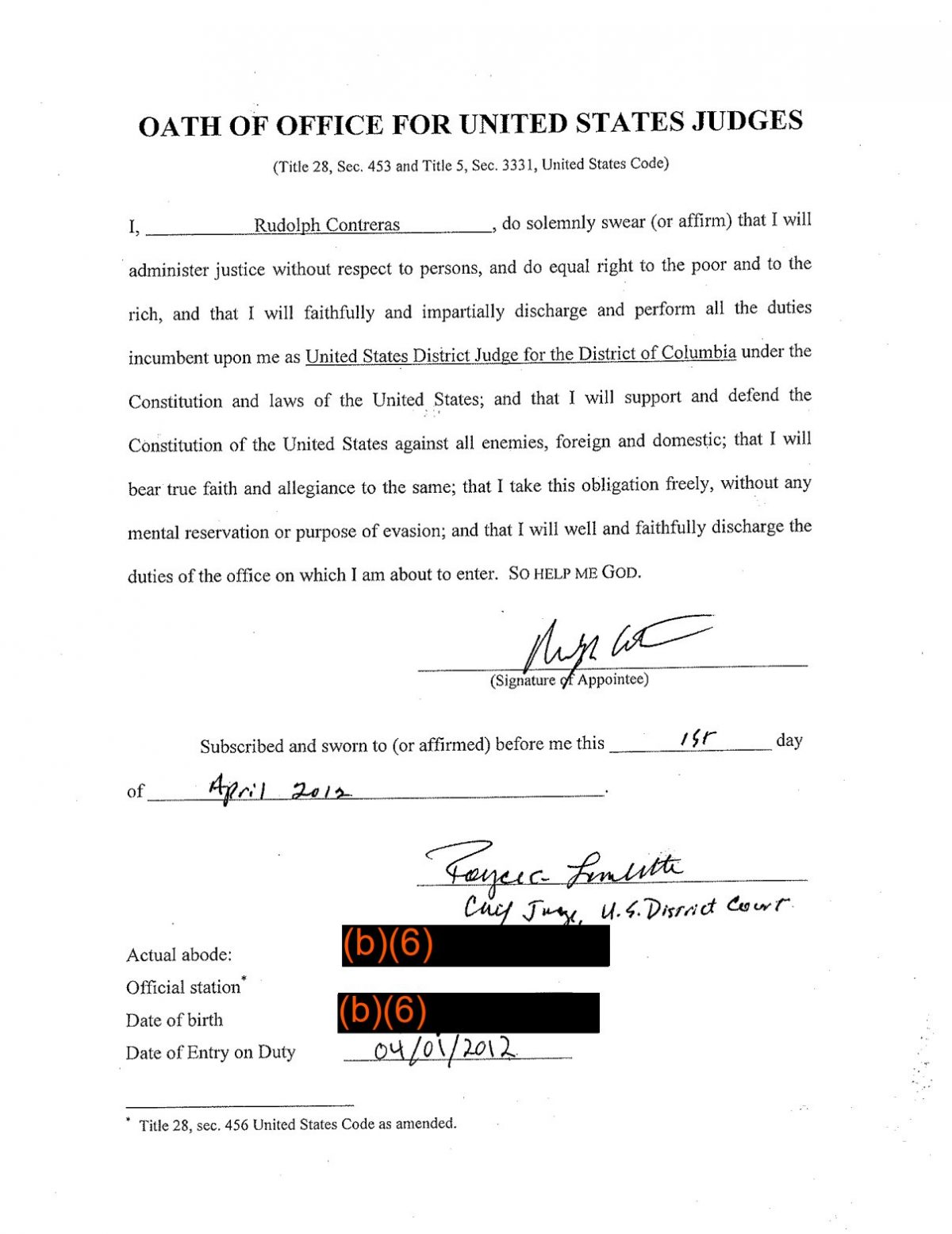 DC Judges Series: Judge Rudolph Contreras - J6PatriotNews